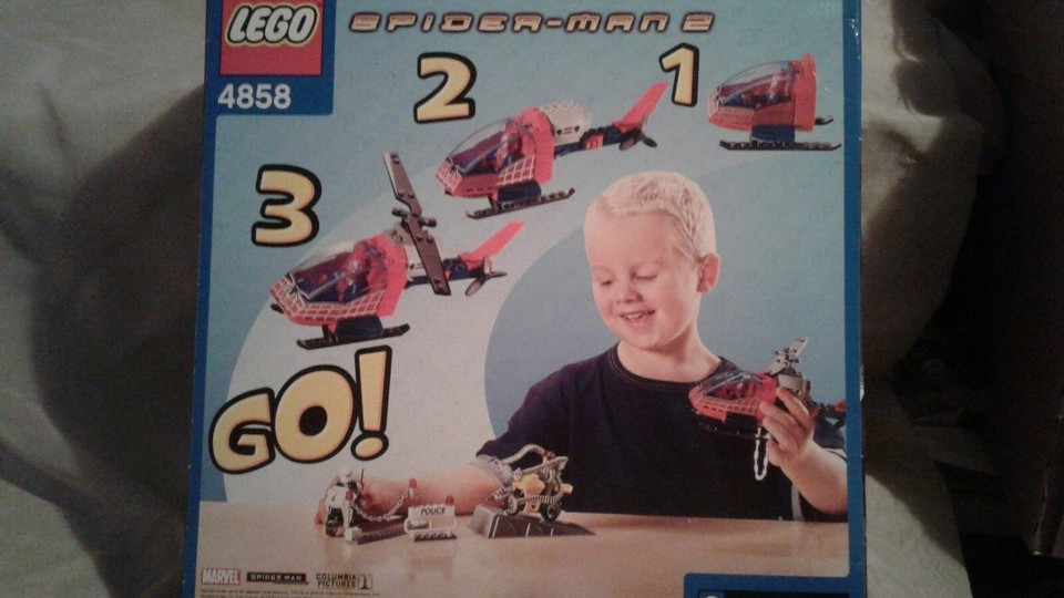 LEGO 4858 Spider-Man 2 Doc Ock's Crime Spree Set NIB FS RETIRED RARE ...