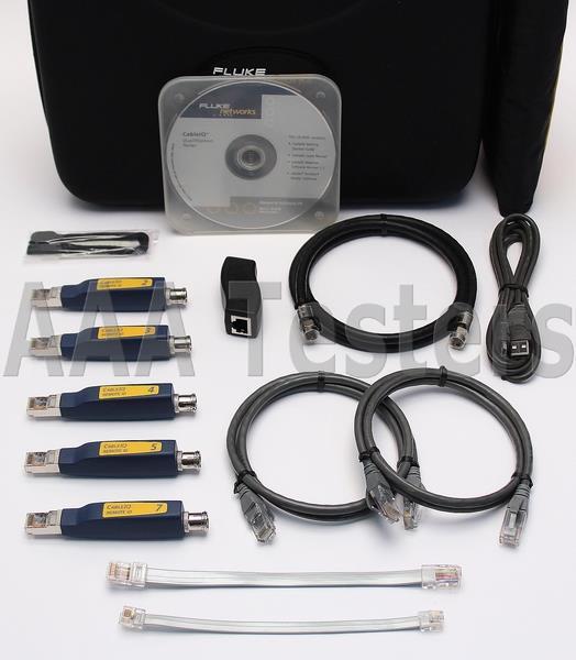 Fluke Networks CIQ-KIT CableIQ Tester & Intellitone Pro 200 Advanced IT ...