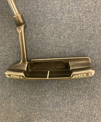 Vintage Ping Anser 2 Black Finish Putter- Patent Pending/RH/34 in/Rare ...