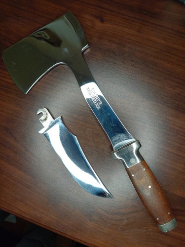 1930'S - 40'S TESTED Case XX Hatchet & Knife Combo w/ Sheath - Walnut ...