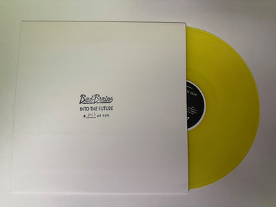 Bad Brains Into The Future LP Record Yellow Vinyl Alternate Cover Hand ...