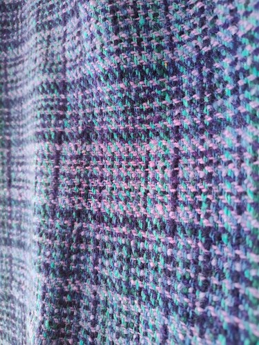 Classy Vintage Blue/ Purple Nubby Tweed Skirt 25" Waist | eBay