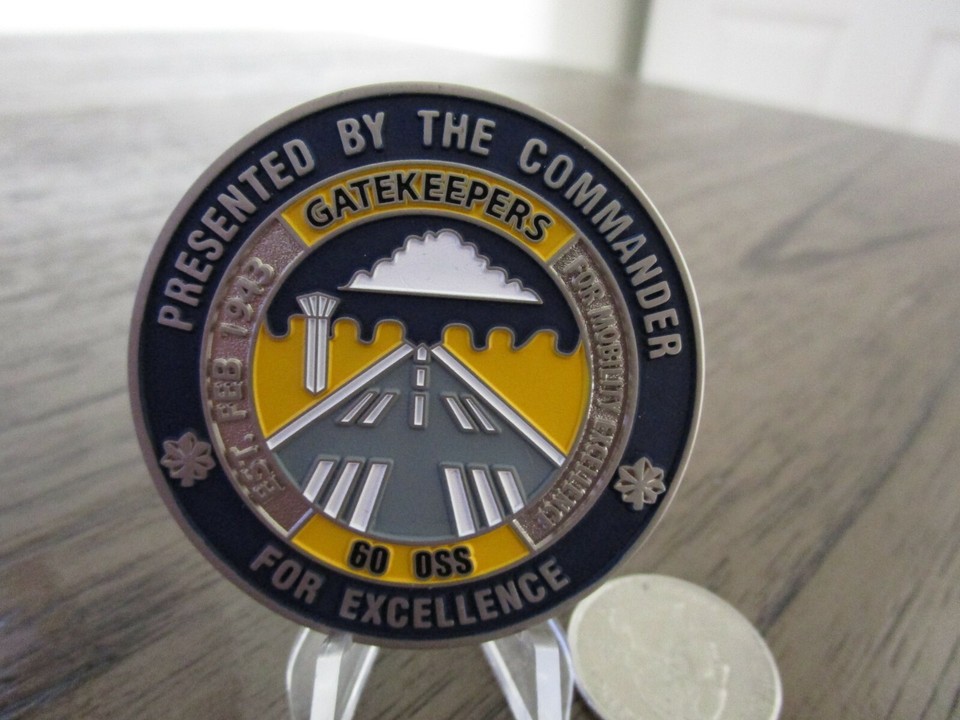 USAF 60th OSS 60th Operations Support Squadron Commanders Challenge ...