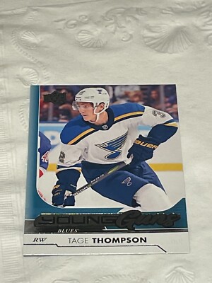 2017-18 Upper Deck - Young Guns ROOKIE #228 Tage Thompson (RC) Blues | eBay