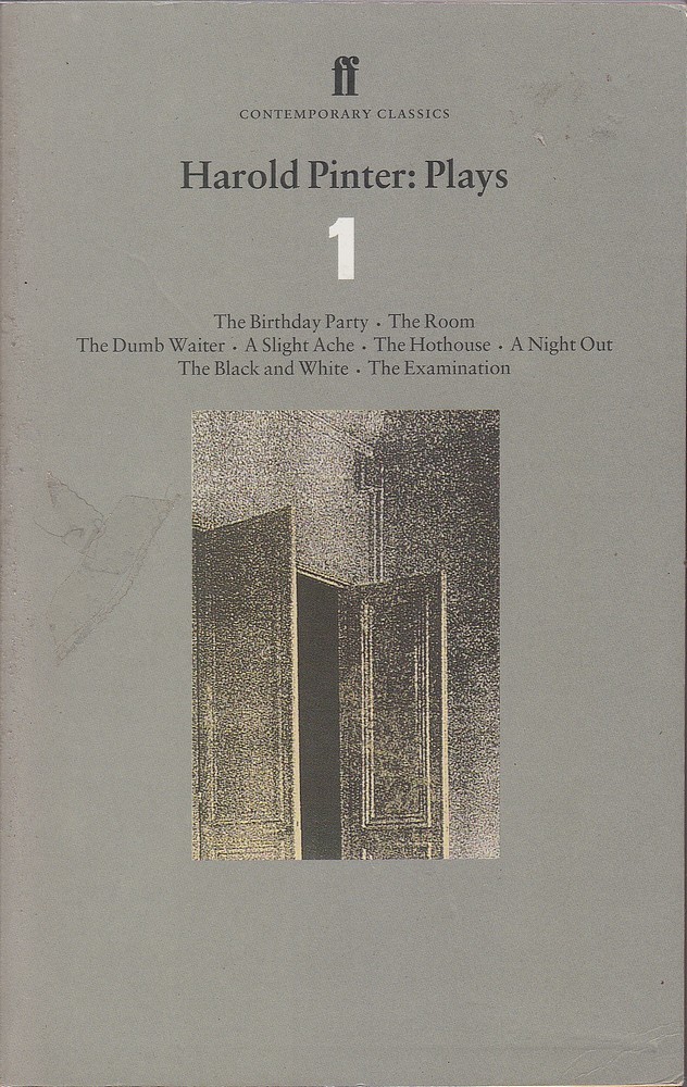 Harold Pinter PLAYS 1 SC Book | eBay