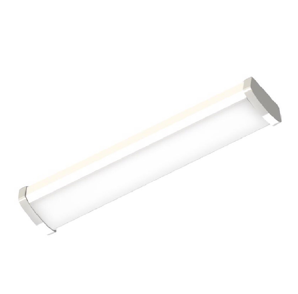 Metalux 4NW35C3R LED Wraparound Light Fixture, White | eBay