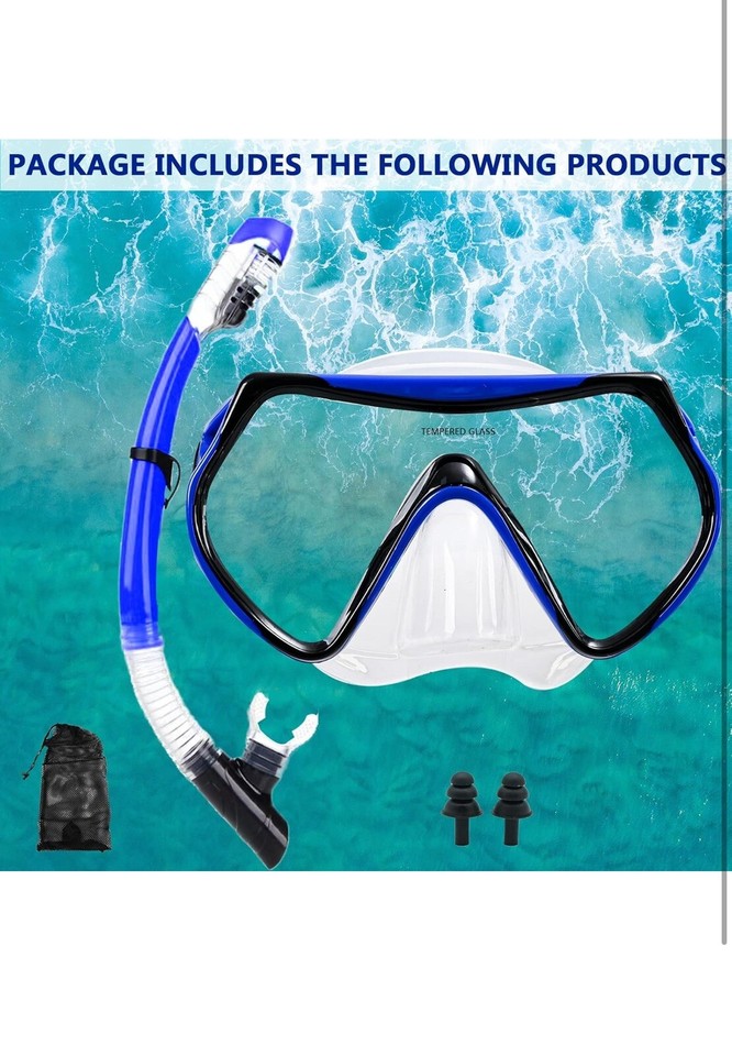 Snorkeling Gear Snorkel Scuba Set Scuba Diving Snorkeling Gear Swimming ...