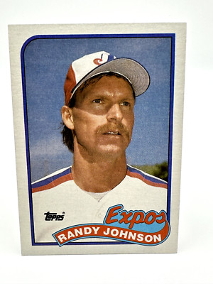 1989 Topps Randy Johnson #647 RC Rookie Card | eBay