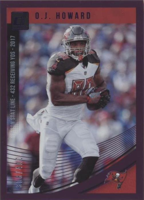 2018 Panini Donruss - O.J. Howard #273 Season Stat Line /400 for sale ...