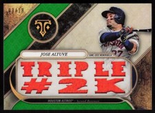 2017 Topps Triple Threads - Relic Combos Jose Altuve, Jeff Bagwell ...