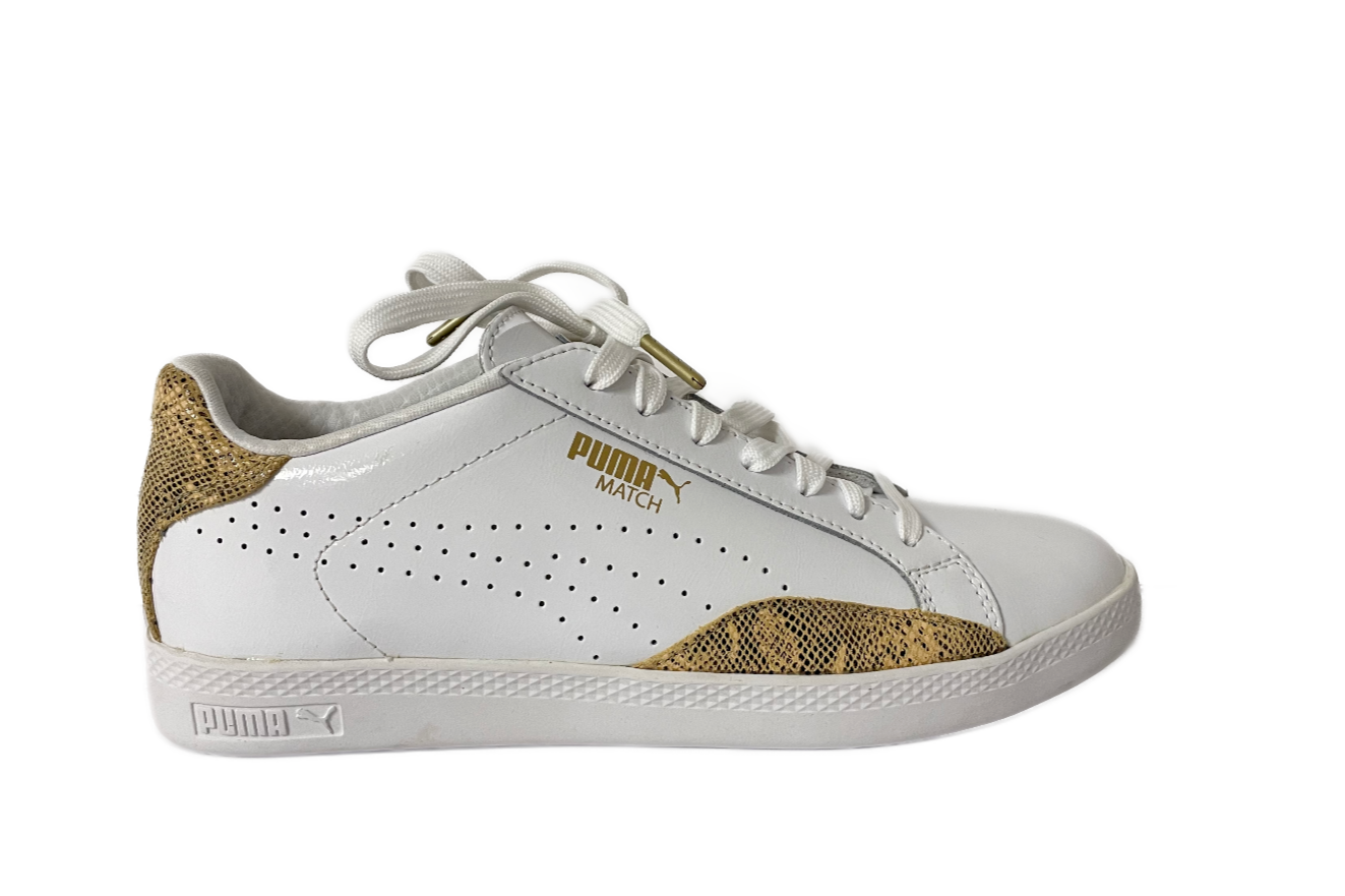 PUMA SUEDE MATCH LO PRINT SNAKE SNEAKER SZ 9.5, RETAIL $70 | eBay