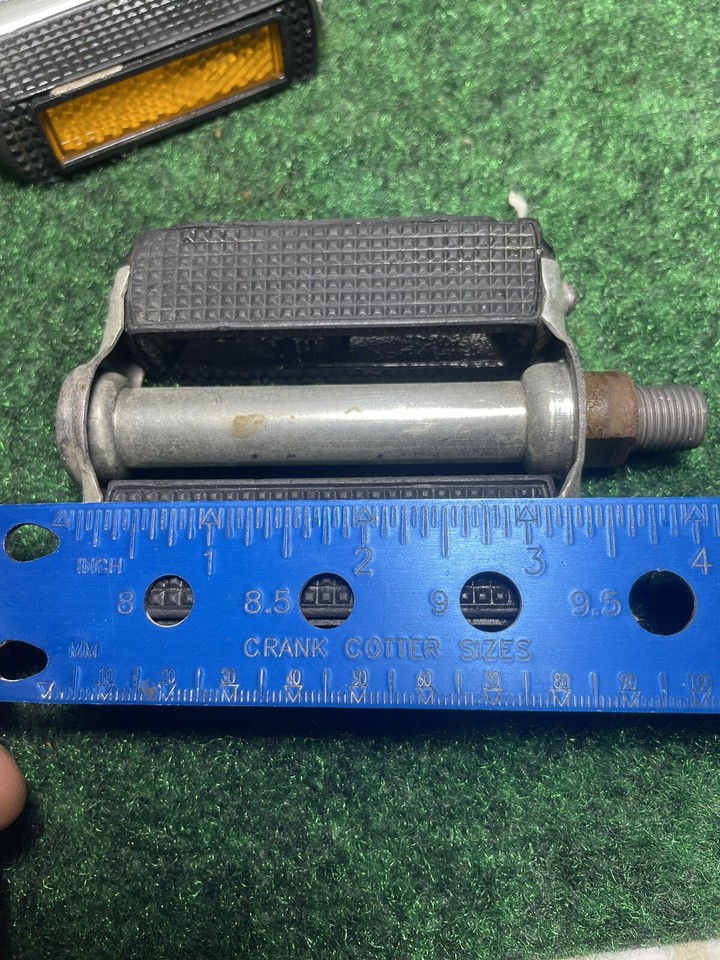 1970s Schwinn Approved UNION K10490 Black Block Pedals Stingray Krate ...