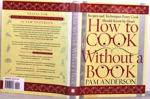 $25 HOW To COOK WithOut a BOOK for NOVICES & EXPERIENCED COOKS CookBook ...