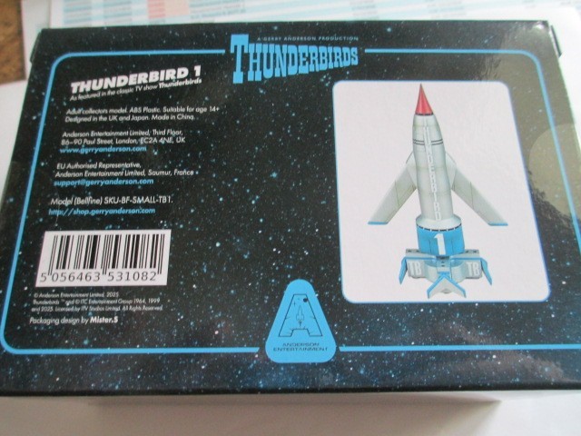 ANDERSON ENTERTAINMENT THUNDERBIRD 1 60TH ANNIVERSARY EDITION | eBay UK