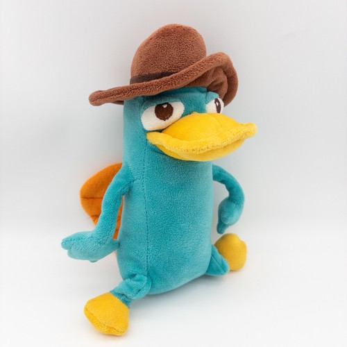 Disney Parks Phineas and Ferb Perry The Platypus Agent P 9" Stuffed ...