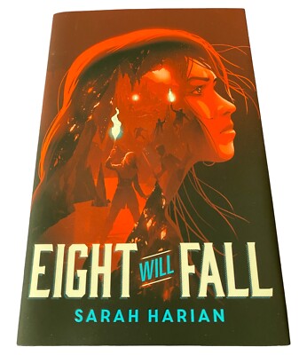 Eight Will Fall By Sarah Harian Signed First Edition Hard Cover Book | eBay
