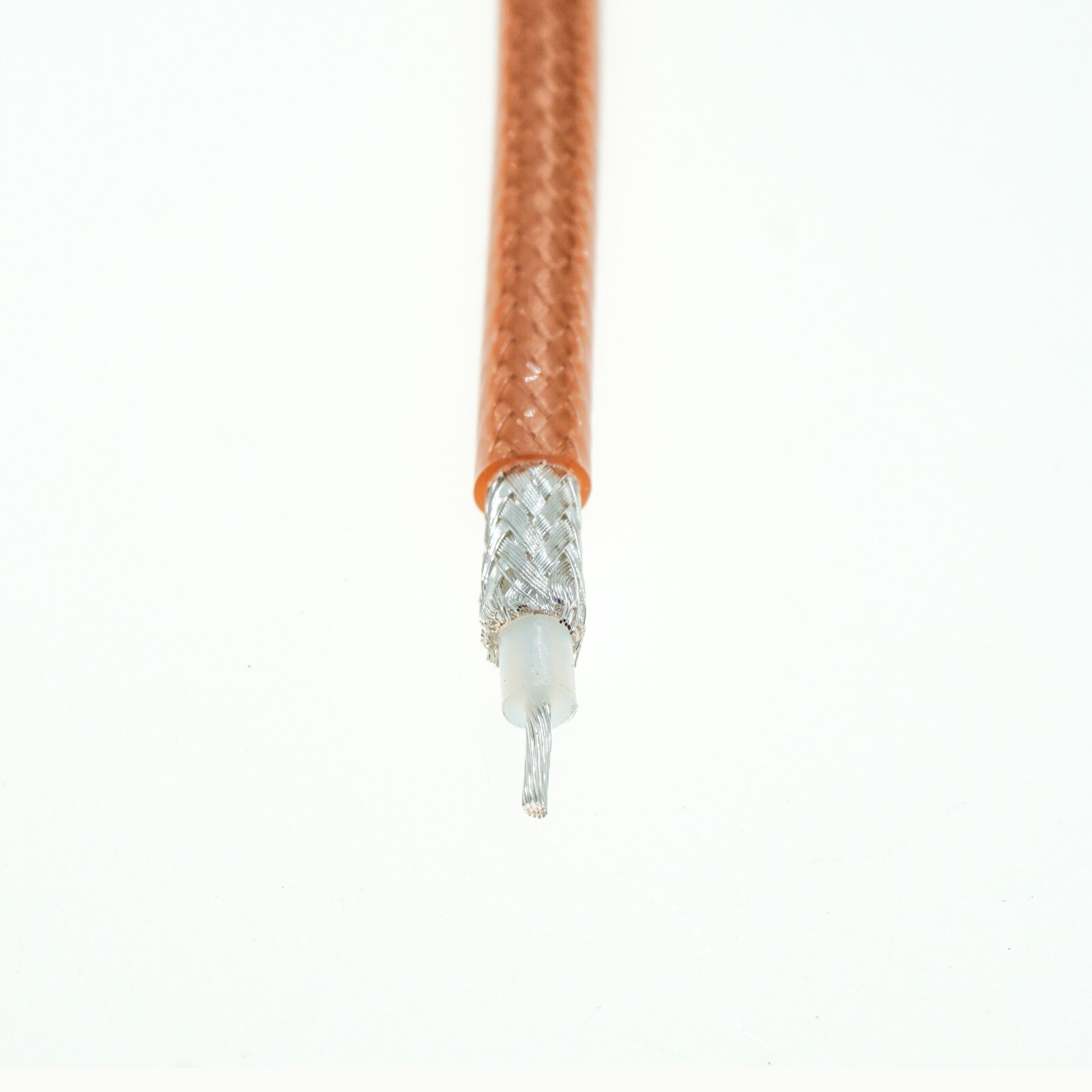 100FT RG400 Double Shielded M17/128 Bulk 50 Ohm High Temperature Coax ...