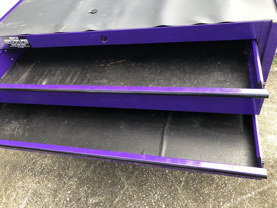 Matco 4s Toolbox Purple 2 Bay 2019, 56”x42”x25” Clean Nice | eBay