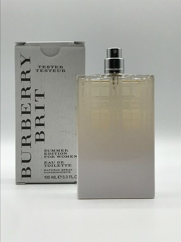 Burberry Summer Edition Women Perfume edt Spray 3.3 OZ Box As Shown ...