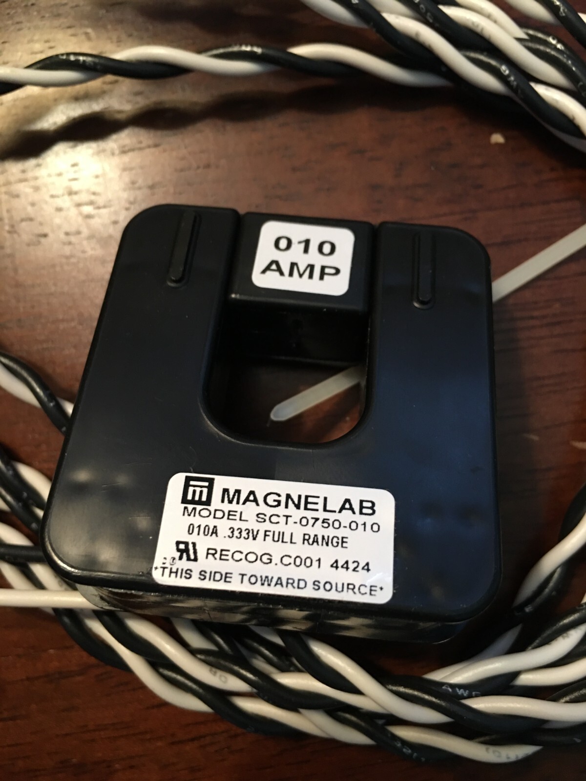 MAGNELAB SCT-0750-010 AMP Split-core AC Current Transformer .333V Full ...