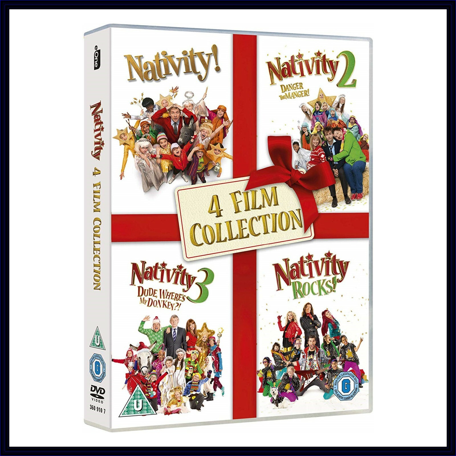 NATIVITY 4 FILM COLLECTION NATIVITY 1 2 3 PLUS NATIVITY ROCKS BRAND NEW ...