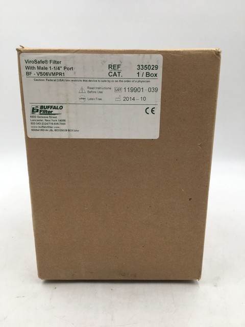 Buffalo Filter ViroSafe ULPA Filter (335029) for sale online | eBay