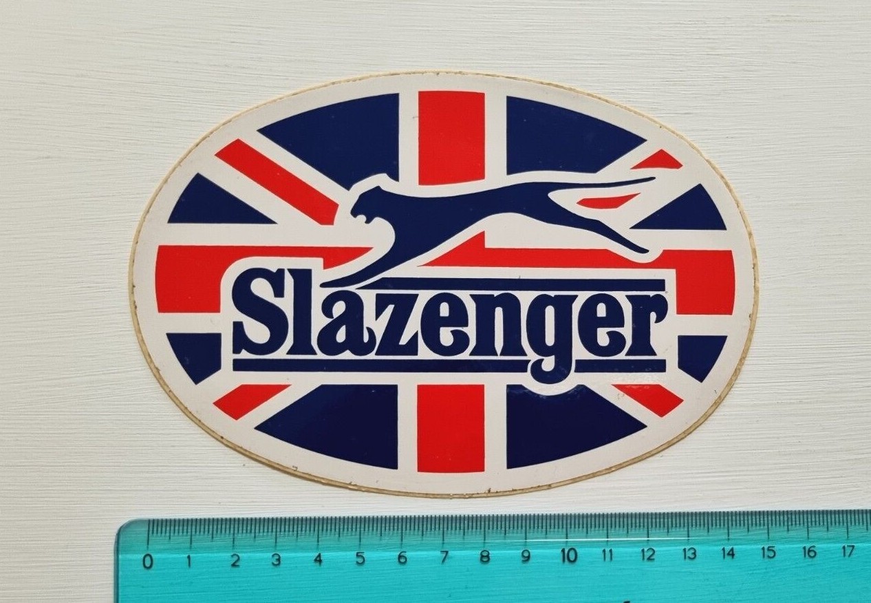 Adhesive Slazenger Shoes Sticker Autocollant Vintage 80s Original | eBay