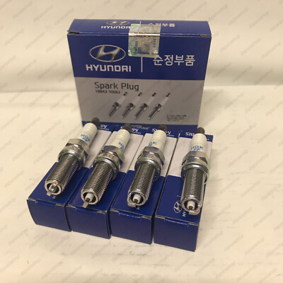 18843 10062 Genuine PLUG ASSY-SPARK(Pack of 4) For Kia 2011 2015 All ...
