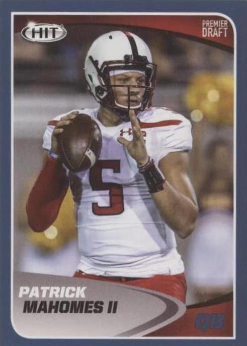 2017 Sage Hit - Patrick Mahomes II #5 Blue (RC) for sale online | eBay