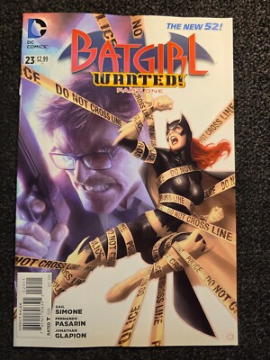 BATGIRL 23 Alex GARNER Cover WANTED Pt 2 BATMAN NEW 52 Vol 4 DC 2014 1 ...