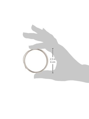 180S-018 18-Gauge Stainless Steel Round Bright Wire for Jewelry Making ...