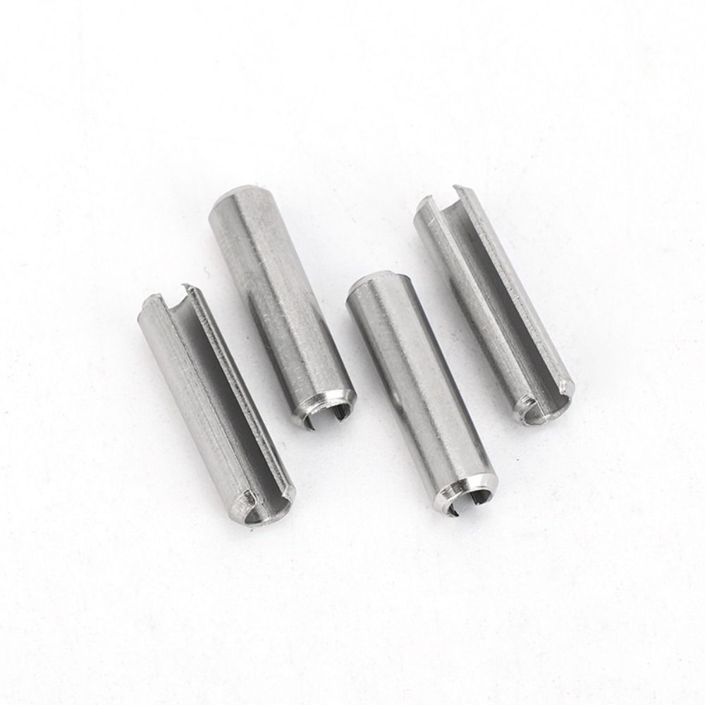Plain Finish Spring Pin M8 x 50mm Split Roll Dowel Pins Small Machine ...