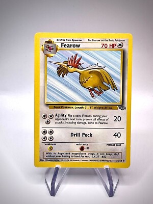 Pokémon TCG Fearow Jungle 36/64 Regular Unlimited Uncommon | eBay