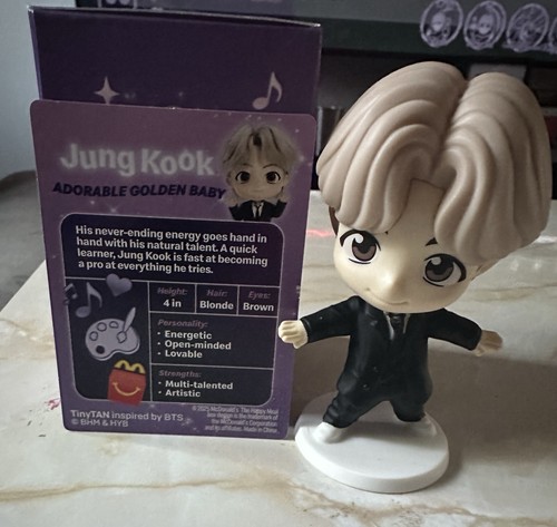 2025 McDonald's V TINY TAN x BTS 2025 Happy Meal Toy #7 Jung Mook-box ...