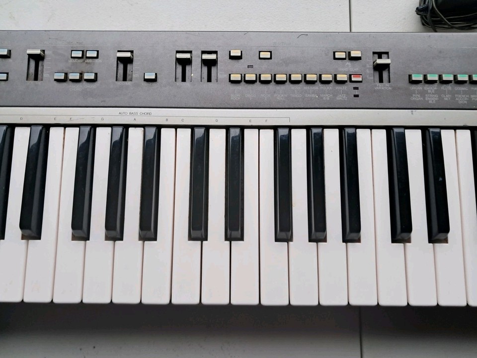 Vintage Yahmaha PS-55 Keyboard Tested Works | eBay