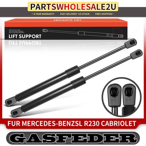 2x Rear Trunk Lift Supports for Mercedes-Benz R230 SL600 SL500 SL55 AMG ...