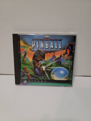 3-D Ultra Pinball The Lost Continent PC/Mac CD-ROM Sierra for Windows ...