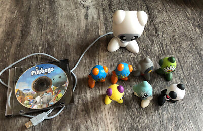 2007 Radica UB Funkeys Lot Of 7 Plus Game Disc and Hub | eBay