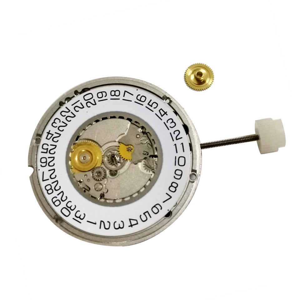 955.414 Quartz Watch Movement 3 Hands Date At 3" Replacement For ETA ...