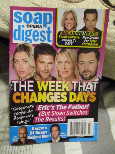 SOAP OPERA DIGEST 8/7/23 CHARLENE TILTON GREGORY HARRISON PAUL TELFER ...