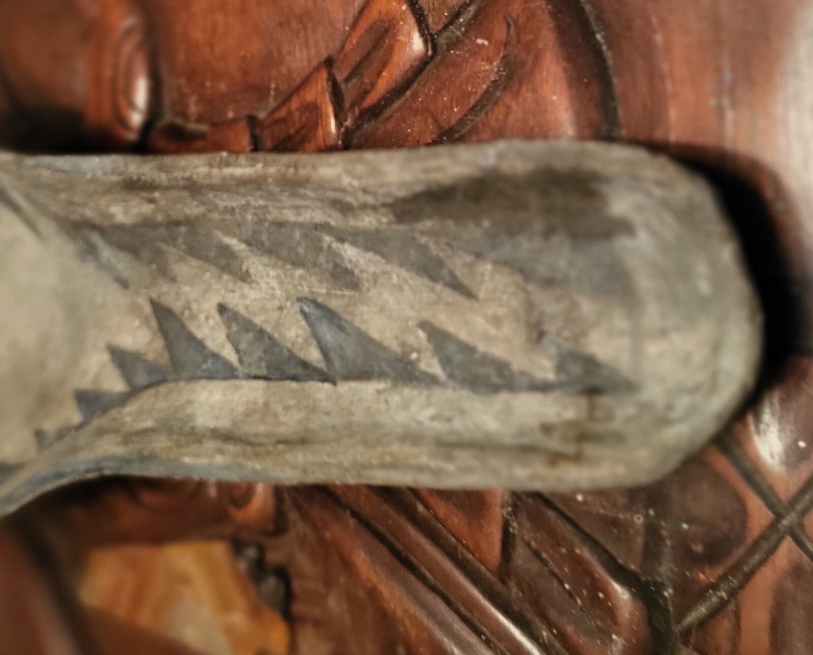 NICE 9-1/4" ANASAZI POTTERY DIPPER LADLE ANCIENT NATIVE AMERICAN ...