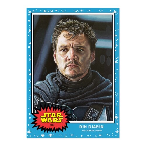 Din Djarin Card #400 2023 Topps Star Wars Living Set - Mandalorian In ...
