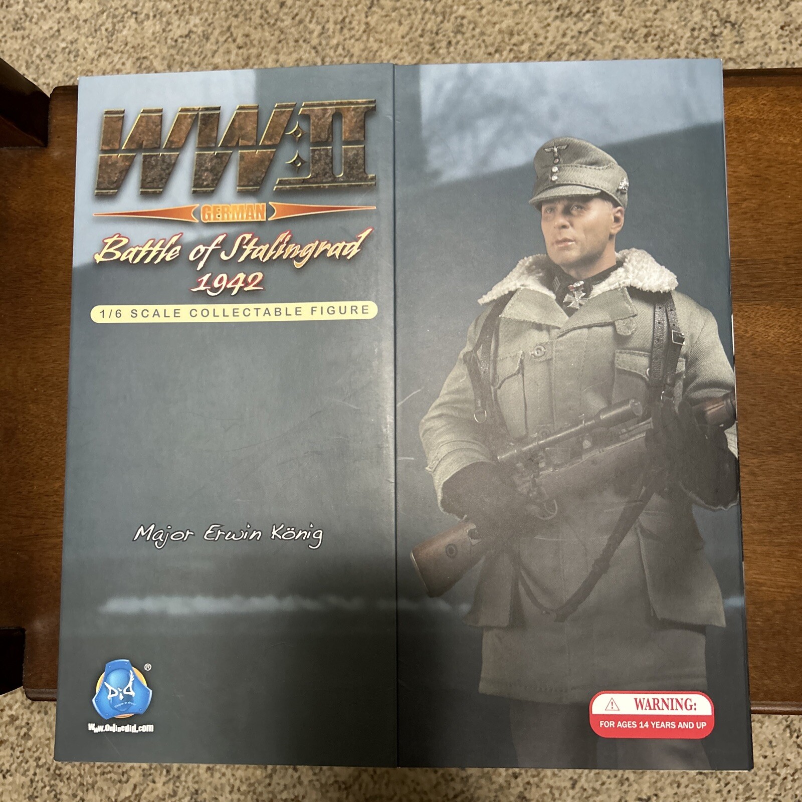 1/6 DID German Figure Major Erwin Konig D80071 Battle of Stalingrad ...