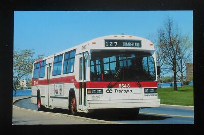 1980s OC Transpo Bus 8543 Queen Elizabeth Driveway Transit Ottawa ON ...