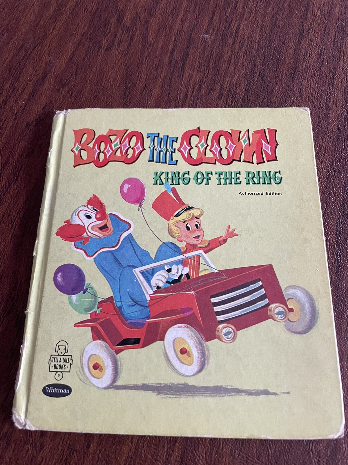 Vintage Bozo The Clown King Of The Ring Whitman Tell A Tale Children’s ...