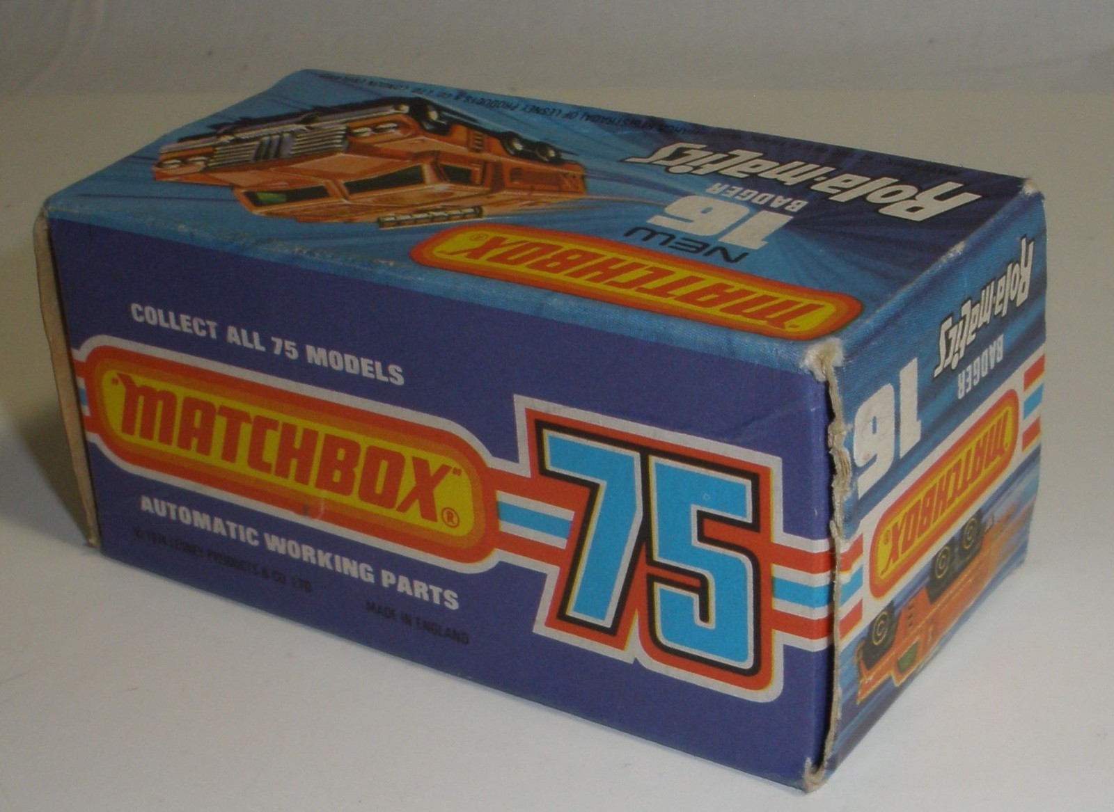 Matchbox Superfast Badger #16 Collectors Quality Condition w/box | eBay