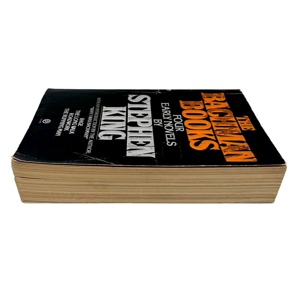 Richard Bachman Books Four Early Novels Stephen King Rage Long Walk 1st ...