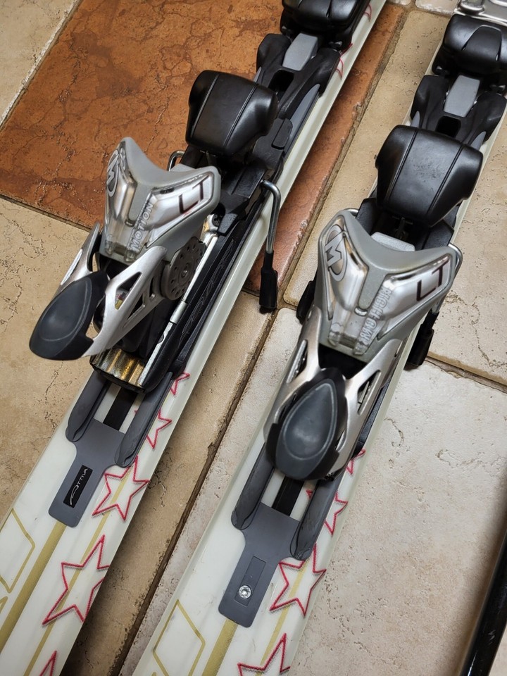 Volkl TTIVA Energy Downhill Alpine Carving Skis LT Bindings Leki ...