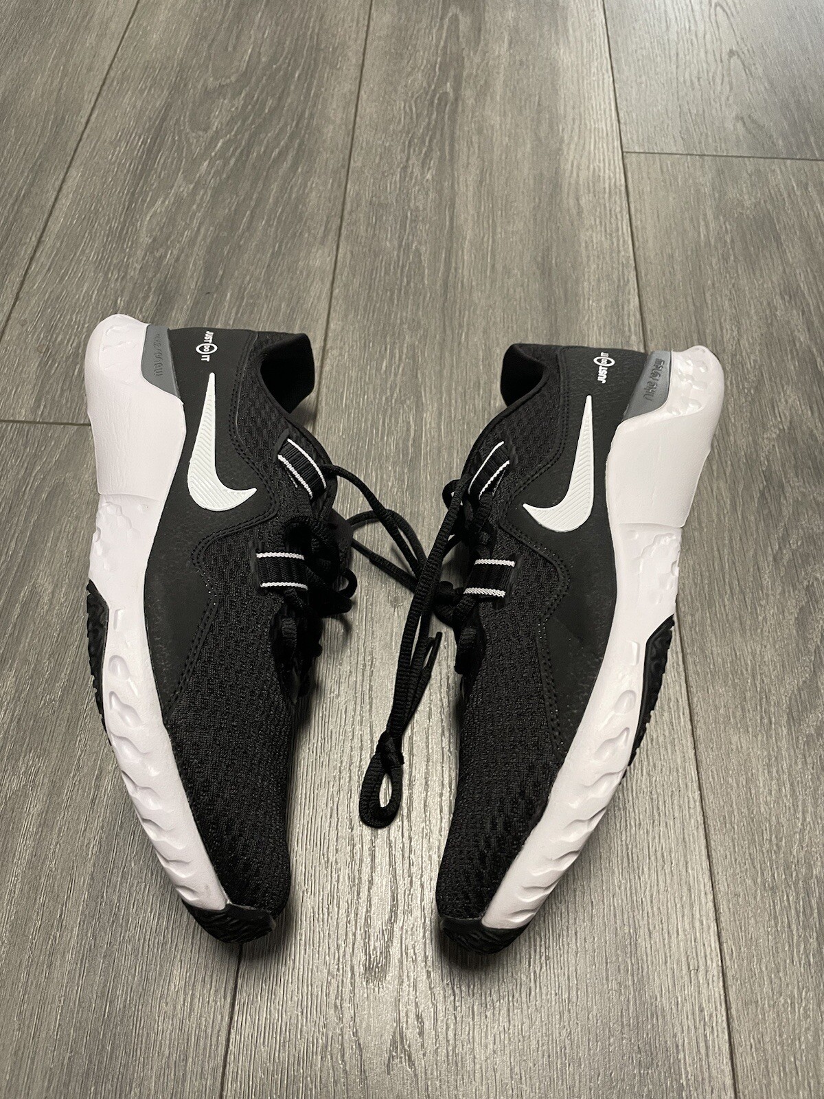 Size 6.5 - Nike Renew Retaliation TR 2 Black Cool Grey for sale online ...