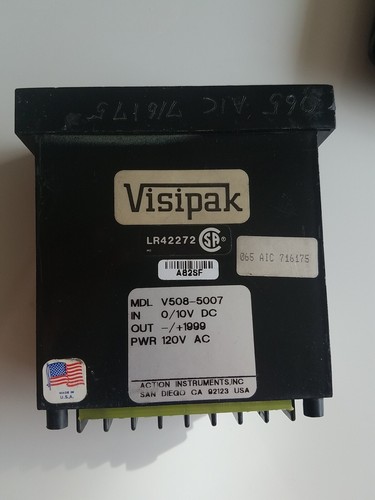 Visipak V508-5007 Input: 0-10VDC out -/+1999 PWR120V AC | eBay